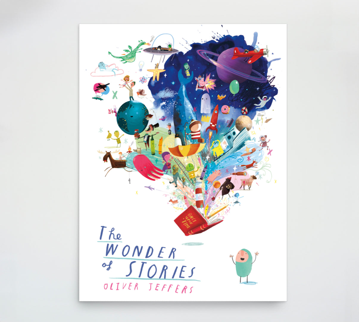 The Wonder of Stories Art Poster – Oliver Jeffers: Objects + Prints